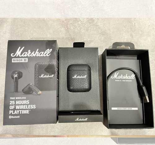 Наушники беспроводные Marshall minor 3