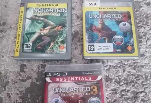 Uncharted серия игр Sony PS3