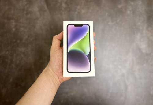Новый iPhone 14 128gb Purple (sim+esim)