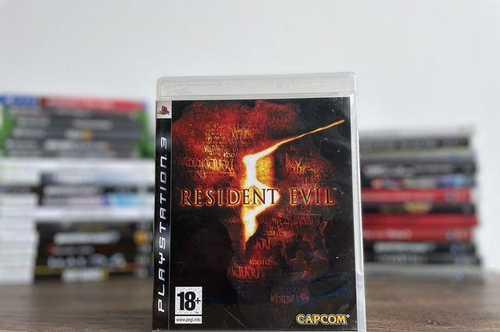 Resident Evil 5 ps3 диск