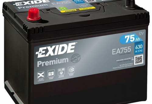 Аккумулятор Exide Premium 75L EA755 прям. пол. 75