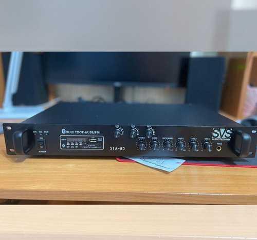 SVS Audiotechnik STA-80 Микшер-усилитель