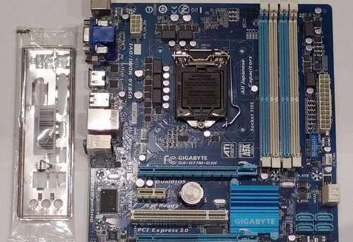 Ga-h77m-d3h от Gigabyte (1155, ddr3, mAtx)