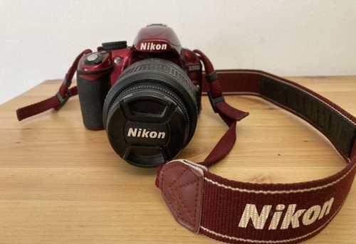 Зеркальный фотоаппарат nicon D3100
