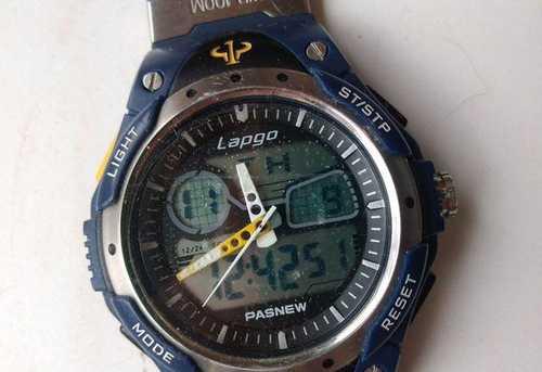 Водостойкие спортивные наручные часы Pasnew Lapgo