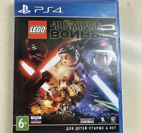 Lego star wars Play Station диск игра