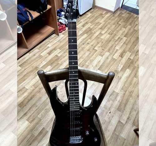 Электрогитара ibanez gio grx70qa-trb