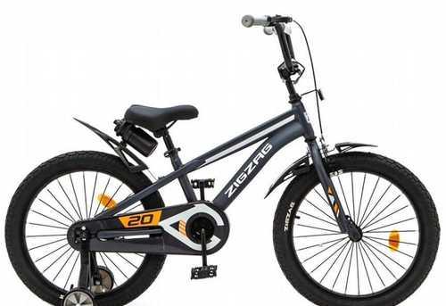 Велосипед zigzag 20" Cross черный (2024)