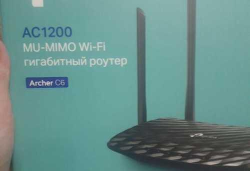 Wifi роутер tp link archer c6