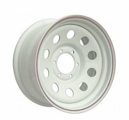 Литые диски 8x17 6x139.7 110 ET-25 OFF-road Wheels Тойота Ниссан Белый