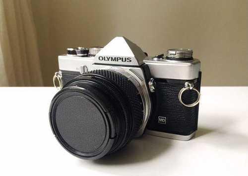 Фотоаппарат Olympus OM-1 Zuiko 50 mm f 3.5 Macro