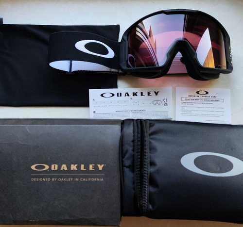 Маска Oakley Line Miner M и L Prizm Garnet