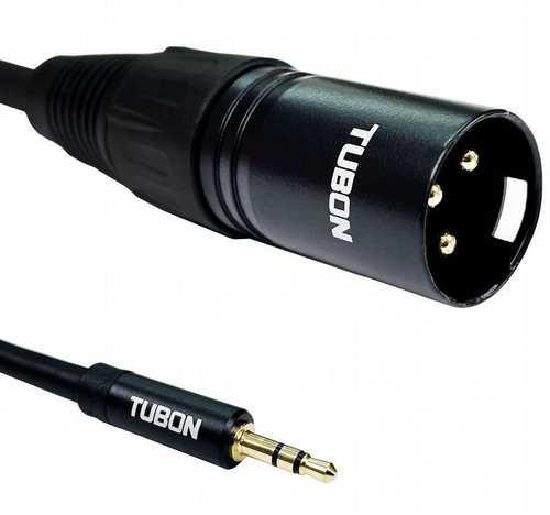 Кабель Tubon XLR (M) Male - 3.5мм xmmj001 5м