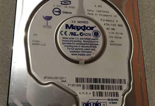 Maxtor 40 гб A235 6K040L0 IDE 3,5" - Жесткий диск