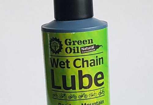 Смазка для цепи Green oil wet chain lube