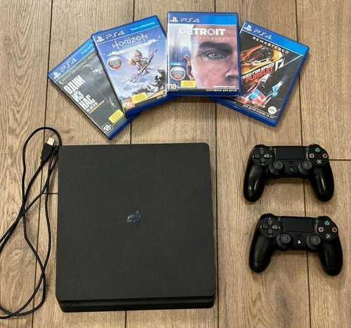 Sony playstation 4 slim 1tb Б/У