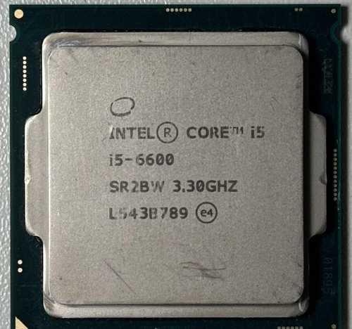 Процессор i5 6600 (Сокет 1151)