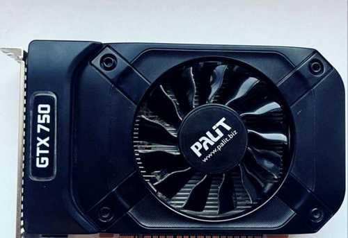 Видеокарта Palit GeForce GTX750