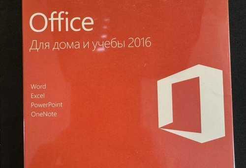 Microsoft Office 2016 Home and Student Лицензия