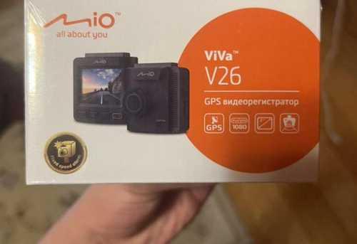 Видеорегистратор mio viva v26 новая