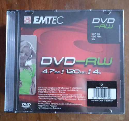 Болванки dvd RW