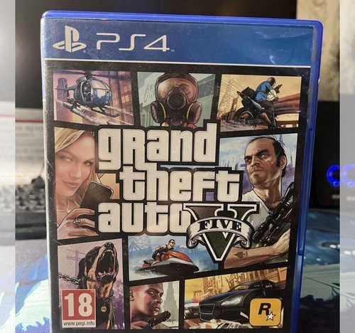 Gta 5 ps4 диск