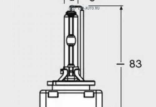 Osram 66340 Лампа D3S 42V 35W PK32d-5 xenarc origi