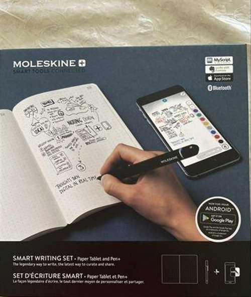 Moleskine Smart Writing set. Paper Tablet and Pen+