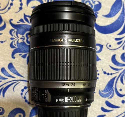 Canon ef-s 18-200mm f/3.5-5.6 is NEW