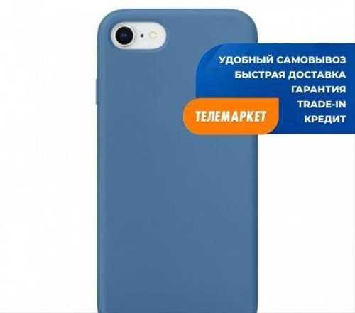 Накладка силикон Silicone Case для iPhone 7/8 Blue