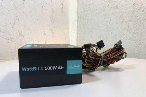 Блок питания Zalman Wattbit 83+ 500W