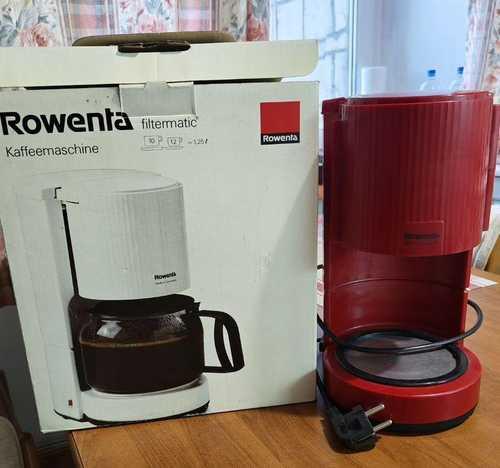 Кофеварка капельная rowenta