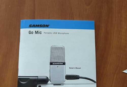Samson usb microphone GO mic