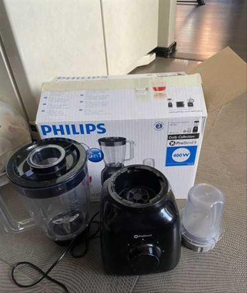 Блендер philips pro blender HR2102