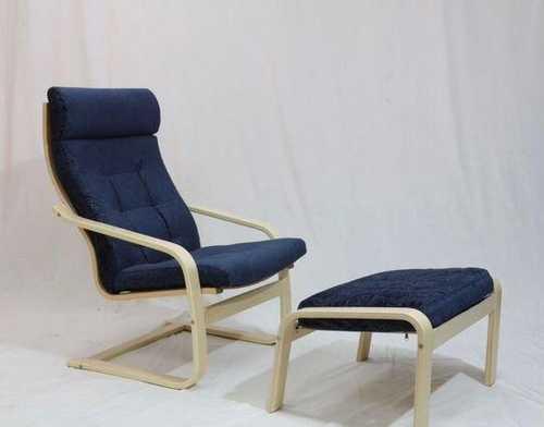 Комплект кресло Поэнг+банкетка (авито доставка)