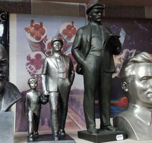 Статуэтки СССР, литье, металл