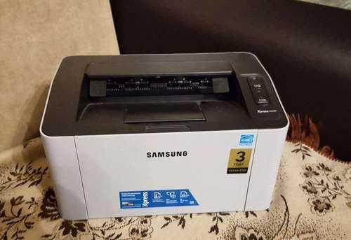 Принтер лазерный Самсунг м2020 с новым картриджем