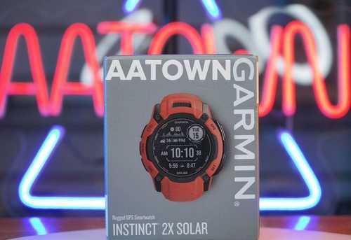 Garmin Instinct 2X Solar Flame Red