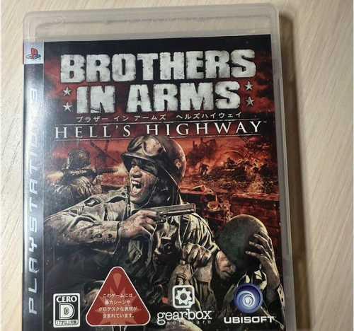 Диск для PS3 Brothers in arms