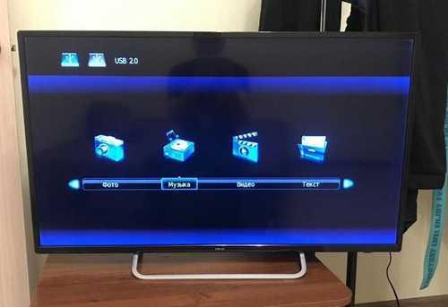 Телевизор 40" 101 см dexp F40B7000K