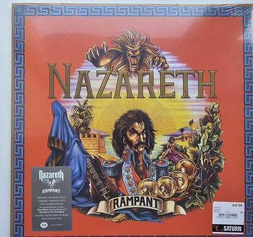 Виниловая пластинка Nazareth Rampant (Blue Vinyl)