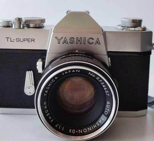 Yashica TL Super и Auto Yashinon-DX 1:1.7 f50mm