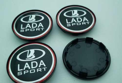 4шт LADA Sport колпаки R09 черные