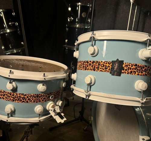 Барабаны Fat Custom maple, 12x8 и 14x8