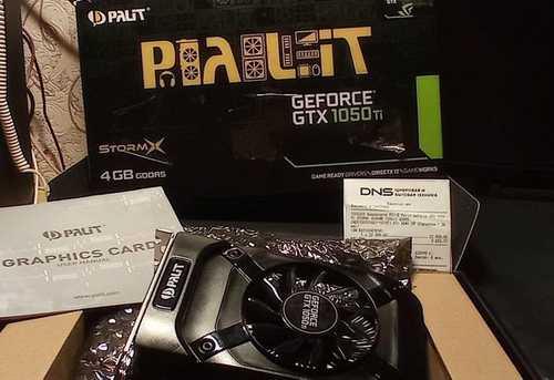 Видеокарта Palit GTX 1050Ti StormX 4gb