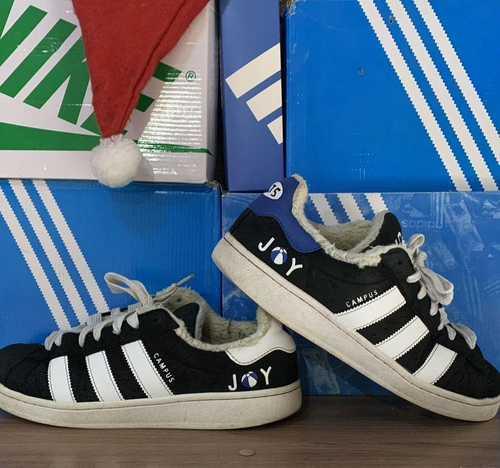 Adidas campus зимние