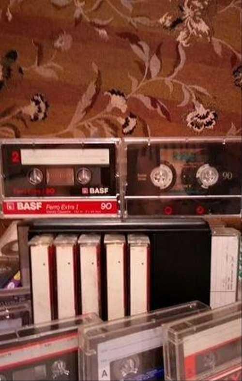 Аудио компакт кассеты Basf, Sony, Tdk и др