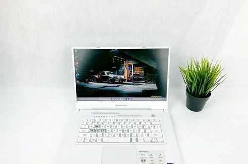 Белоснежный игровой ноутбук Asus на RTX 3070/240гц