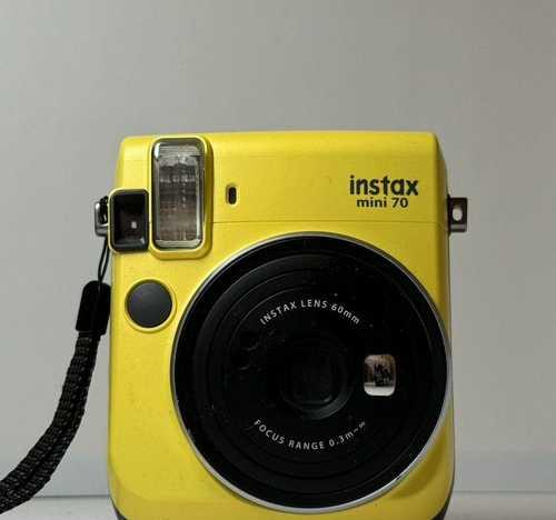 Fujifilm Instax mini 70 желтый