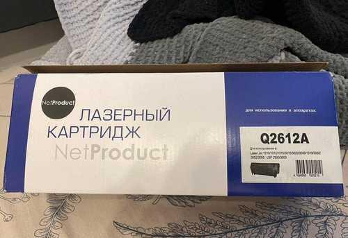 Лазерный картридж NetProduct Q2612A